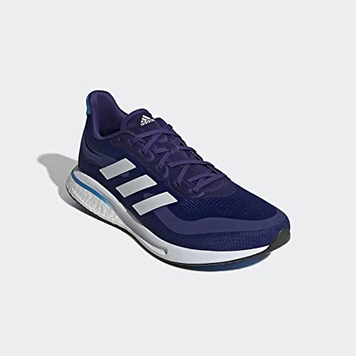 adidas Men's Supernova + Running Shoe, Legacy Indigo/White/Blue Rush, 9