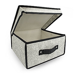 DII Breathable Closet Container, Small Closet, Damask