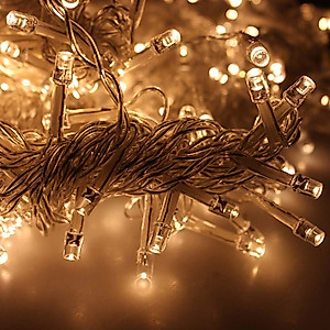 Curtain Lights 9.8ft 300led Window Curtain Icicle Lights, Waterproof Christmas Curtain String Fairy Wedding Lights for Outdoor Party Curtains Window Decorations (Warm White with Remote Control)