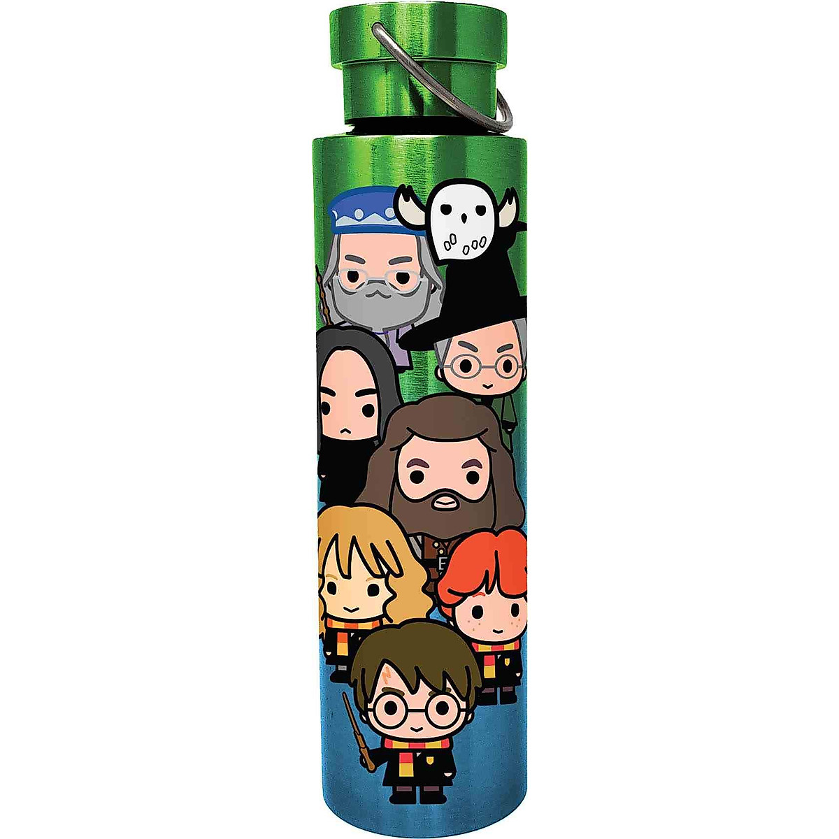 Spoontiques Harry Potter Stainless Steel Bottle - Harry Potter Travel Drink Cup with Twist Lid for Beverages, 24 Oz - Hogwarts Characters