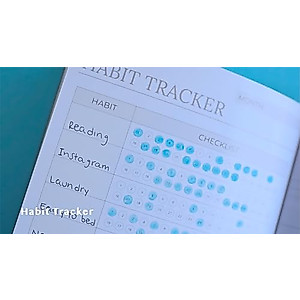 EcuaTerra Undated Daily Planner 2023-2024 - Productivity Agenda 2023-2024, Habit Tracker, Work Planner Organizer Notebook, to Do List Notebook, Gratitude & Goals Journal, Inspiring Quotes