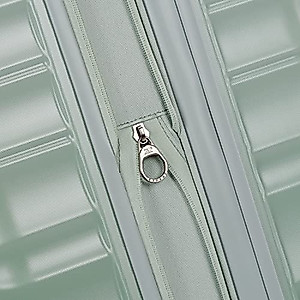 American Tourister Cascade Hardside Expandable Luggage Wheels, Sage Green, 24-Inch Spinner