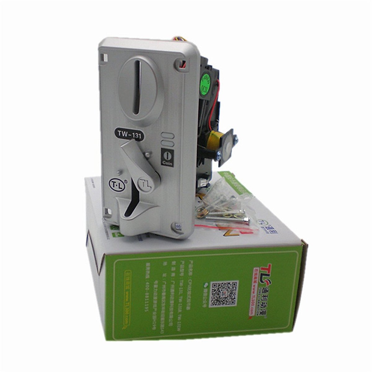 1PCS TW131 CPU Single Coin Acceptors Comparable Coin Selector for Claw Crane Vending Machine
