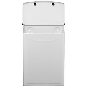 ARCHITECTURAL MAILBOXES 2681W White Marina Wall Mount Mailbox, Small