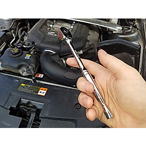 Astro Tools 93808 Nano Ratchet - 3/8" Drive Head in 1/4" Ratchet Body