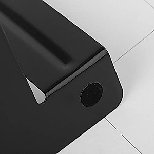 Thick Simple Style Metal Bookends Iron Support Holder Nonskid Desk Stands for Books