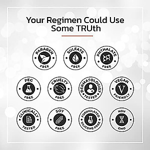 TruSkin Vitamin C Cleanser for Face - Brightening Face Wash with Vitamins C & E, Rosehip Oil, Aloe Vera and MSM - Deep Clean and Refresh for Radiant, Healthy-Looking Skin, 5 fl oz