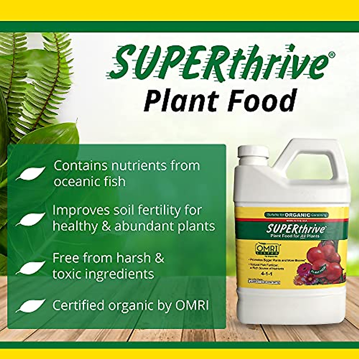 SUPERthrive Liquid Organic All Purpose Plant Food 1 qt.