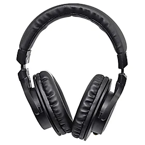 Rockville G-AMP 40 Guitar Combo Amplifier Amp Bluetooth/Mic in/USB/Footswitch Bundle with Rockville PRO-M50 Studio Headphones w/Detachable Coil Cable, Case with Extra Ear Pad