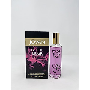 JOVAN BLACK MUSK by Jovan COLOGNE CONCENTRATE SPRAY 3.25 OZ for WOMEN