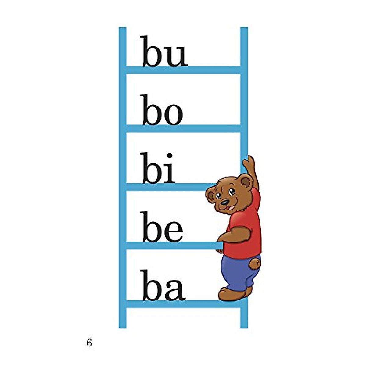 My Blend and Work Book - Abeka 5 Year Old Phonics Reading Program Student Reader