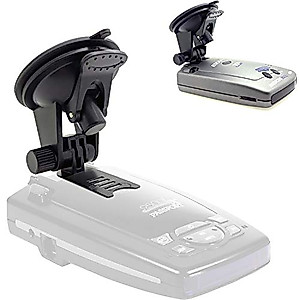 ChargerCity Super Suction Mount & Power Cable Kit for Escort Solo S2 S3 S55 s75 s75g Passport 8500X50 x70 x80 8500 9500 STi Magnum and Beltronics RX-65 GX65 Vector 995 975 965 940 Radar Detectors