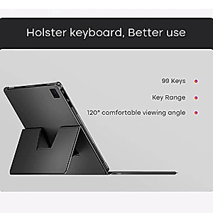 13 Inch Tablet, 2K IPS Display 16GB DDR4 1TB SSD HD Touch Screen Tablet, Magnetic Keyboard 5200mAh Tablet with Stylus for Office, Home, Work