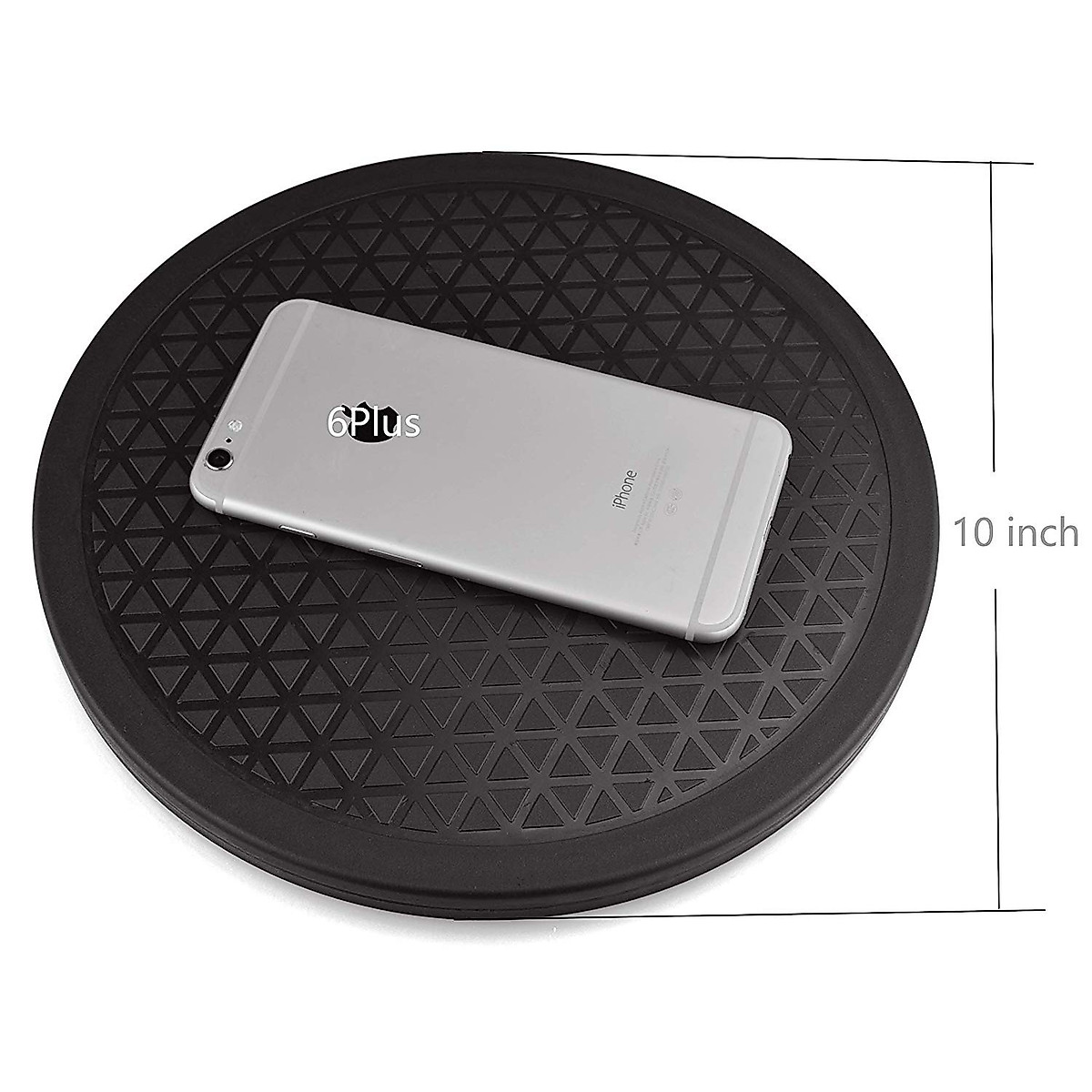 JEDFORE Heavy Duty 360°Rotating Swivel Steel Ball Bearings Stand for Big Screen Tv Monitor/Turntable/Lazy Susan (10 Inches, 2 Pack)