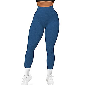 GILLYA Scrunch Butt Leggings for Women,Seamless High Waisted Yoga Pants 4 Way Stretch, Squat Proof Gym Workout Leggings for Women Tummy Control