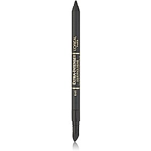 L'Oreal Paris Extra-Intense Pencil Eyeliner, Black, 0.03 oz;