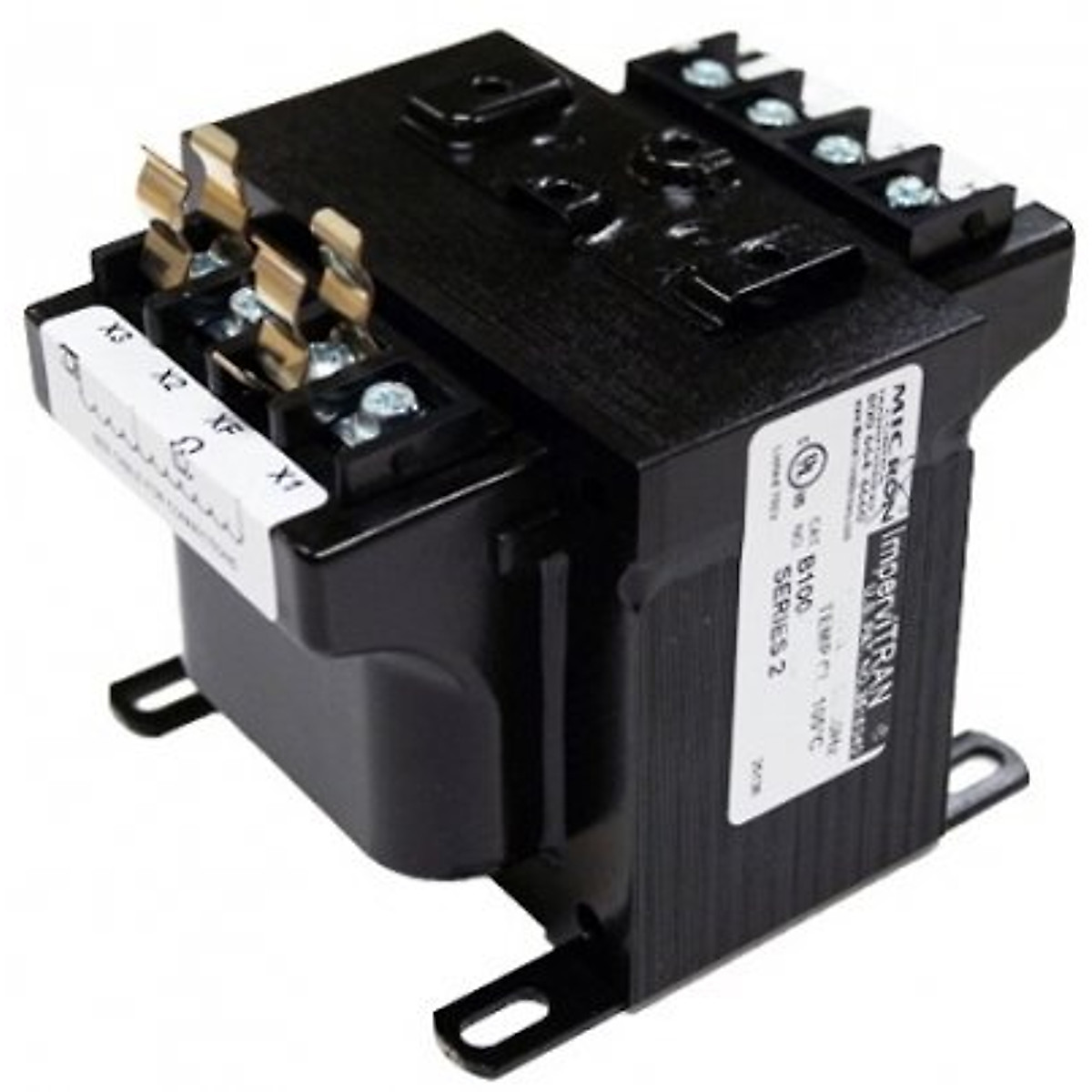 Micron B250BTZ13JKF Control Transformer, 250VA, 1Ph, 240 X 480Pri - 120Sec, Open Type