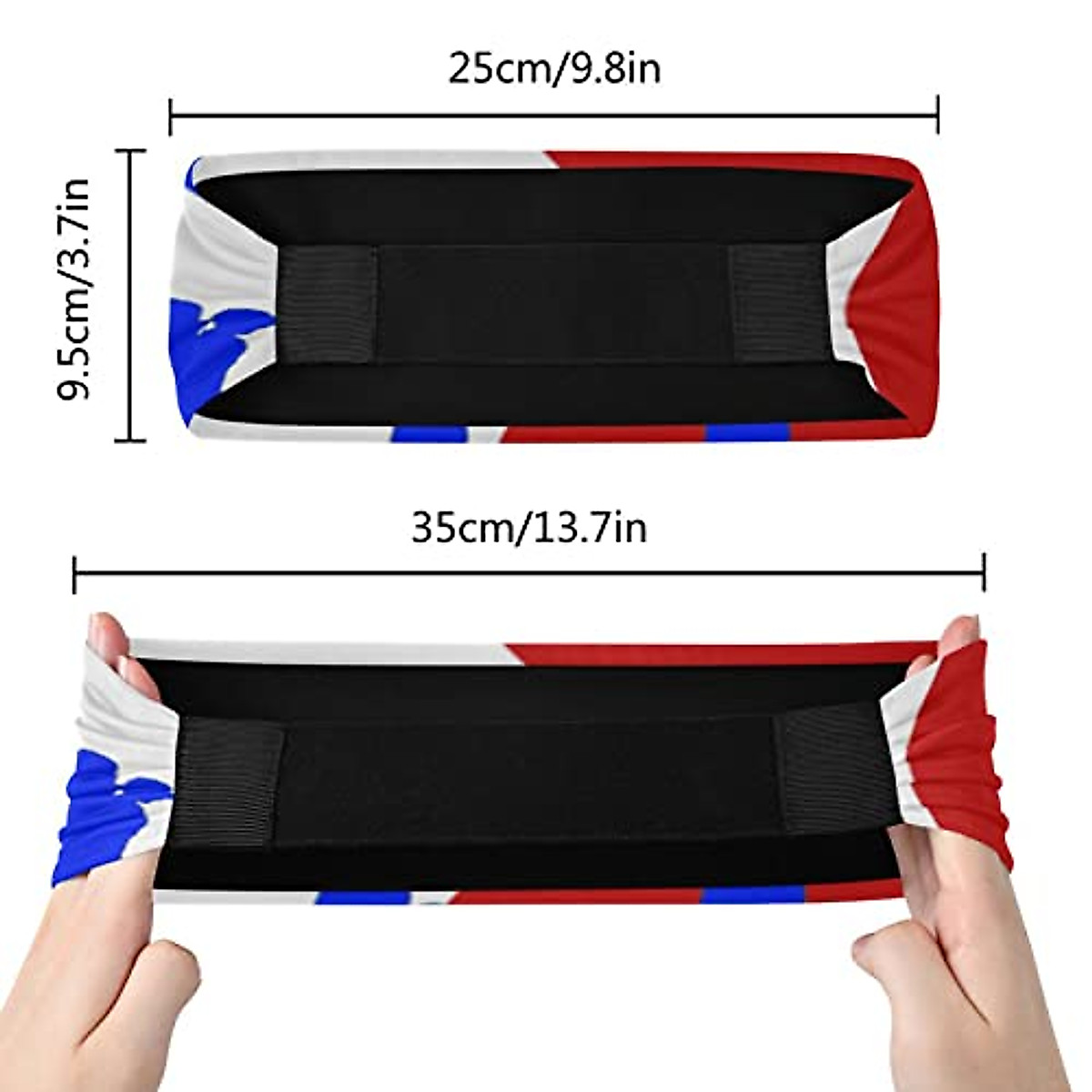 Unisex Workout Headbands Colorado-State-Flag-Hiking Elastic Yoga Sweatband Stretchy Sports Hairband