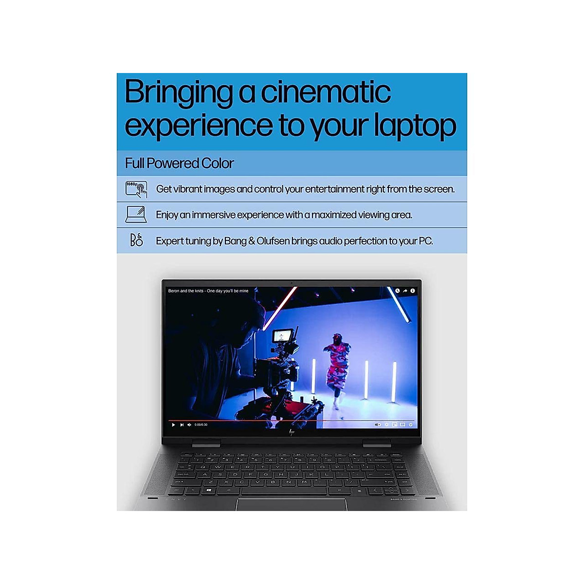 HP Envy X360 2-in-1 15.6" FHD Touchscreen Premium Laptop | AMD Ryzen 7 5825U (Beat i7-1165G7) | 12GB RAM| 512GB SSD| Backlit Keyboard | Windows 11 Pro | Black | Bundle with Wireless Mouse