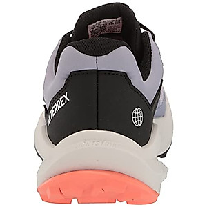 adidas Women's Terrex Trailrider GTX Trail Running Shoe, Silver Violet/Blue Dawn/Coral Fusion, 8