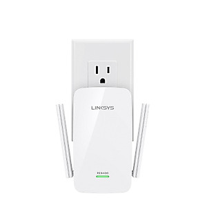 Linksys AC1750 Wi-Fi Wireless Dual-Band+ Gigabit Router + AC1200 Boost EX Dual-Band Wi-Fi Range Extender Combo Pack (EA6700 + RE6400), Smart WiFi App Enabled Router with Range Extender