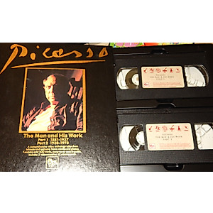 Picasso A Man And His Work Parts 1 & 2 VHS Presentation Set