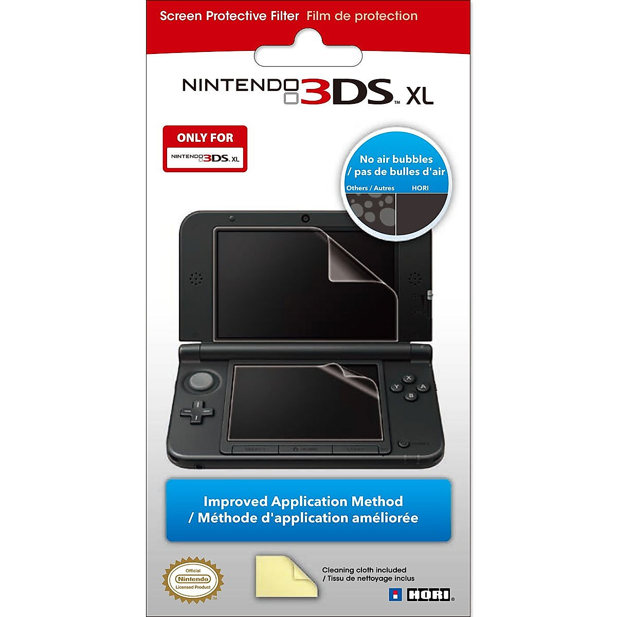 HORI Nintendo 3DS XL Screen Protective Filter
