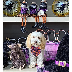 2 Pack Dog Bandana Halloween, Triangle Bibs Scarf for Halloween, Holiday Pet Neckerchief for Dogs Pets