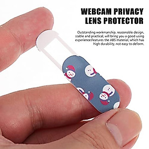 Gatuida 6pcs Christmas Camera Cover Phone Camera Cover Webcam Slider Camera Privacy Slider Webcam Cover Phone Accessory Webcam Slide Cover Camera Cover Slide Webcam Privacy Covers