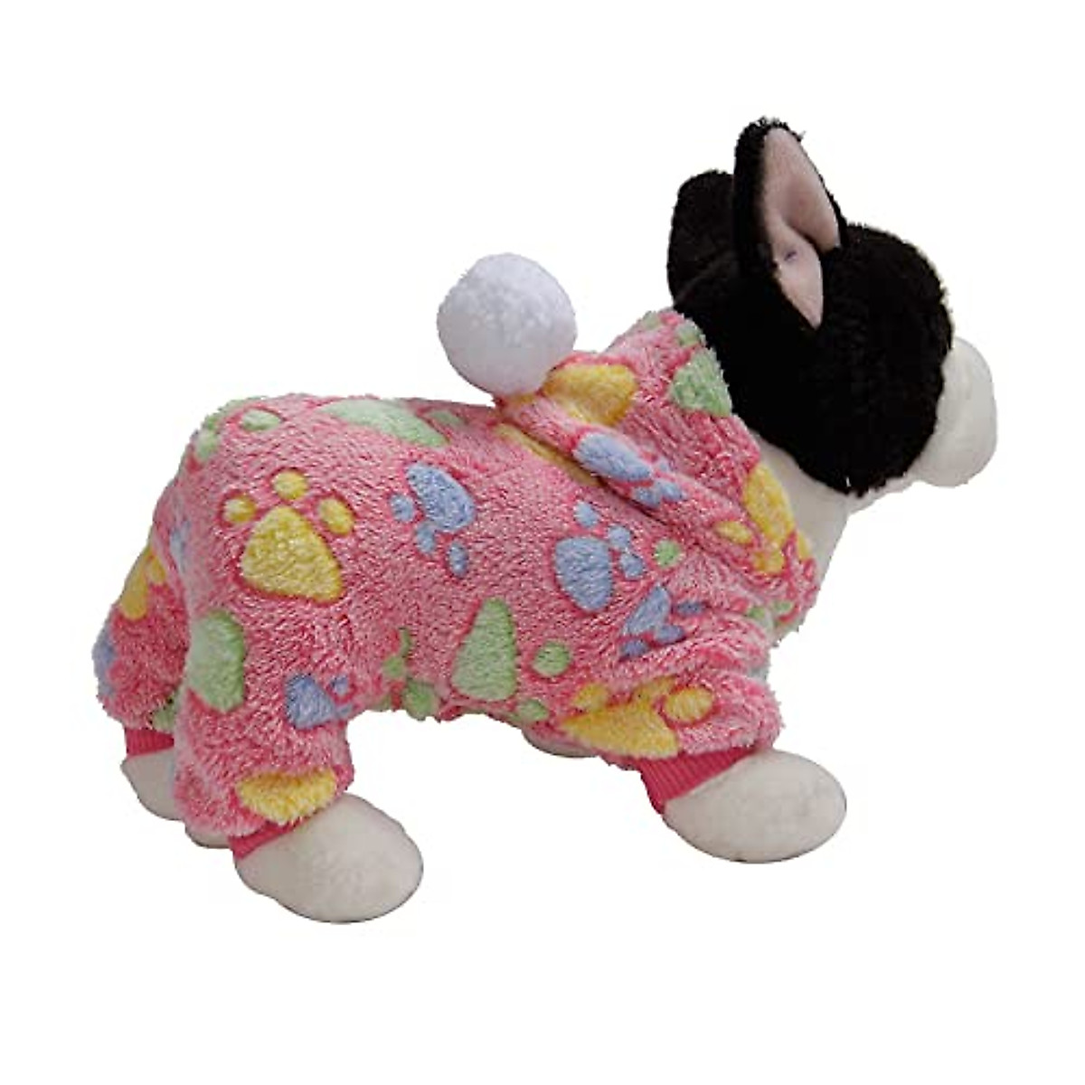 Puppy Clothes for Small Dogs Girl Cute and Pet Fall Winter Hooded Dog Clothing Flannel Cat Pet Clothes