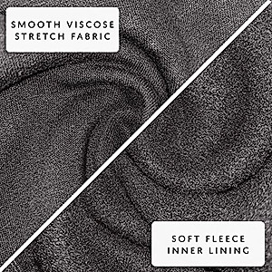 Andrew Scott Kids Boys Girls Toddler Fleece Brush Lined Stretch Leggings | Snug Fitting Long Pants -Multi Packs