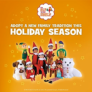 The Elf on the Shelf: A Christmas Tradition - Boy Scout Elf with Blue Eyes - Includes Artfully Illustrated Storybook, Keepsake Box and Official Adoption Certificate