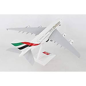 Daron Skymarks Emirates A380-800 Airplane Model Building Kit with Gear, 1/200-Scale