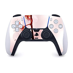 ITS A Skin Skins Compatible with Sony Playstation 5 Console Disc Edition - Protective Decal Overlay Stickers wrap Cover - Cherry Blossoms