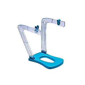 Jokari Jumbo Weight Bearing Clip and Fill Baggy Rack. Sturdy Stand Props Open Plastic Food Storage and Freezer Bags for Hands Free, No Mess Pouring of Leftovers, Meal Prep Ingredients or Snacks