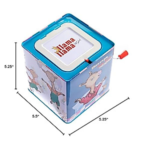 KIDS PREFERRED Llama Llama - Jack in the Box Musical Toy, 5 inches