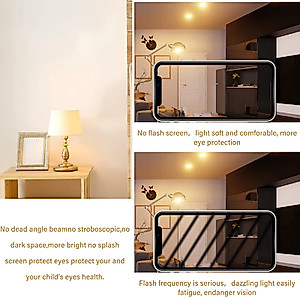 KIMROO E12 LED Bulbs 20W Candelabra LED Bulbs(4-Pack)-88 LEDs 2835 SMD 180W Equivalent, 3000K Warm White 1800lm Decorative Candle E12 Corn Chandelier Bulbs,Non-Dimmable (Warm White)