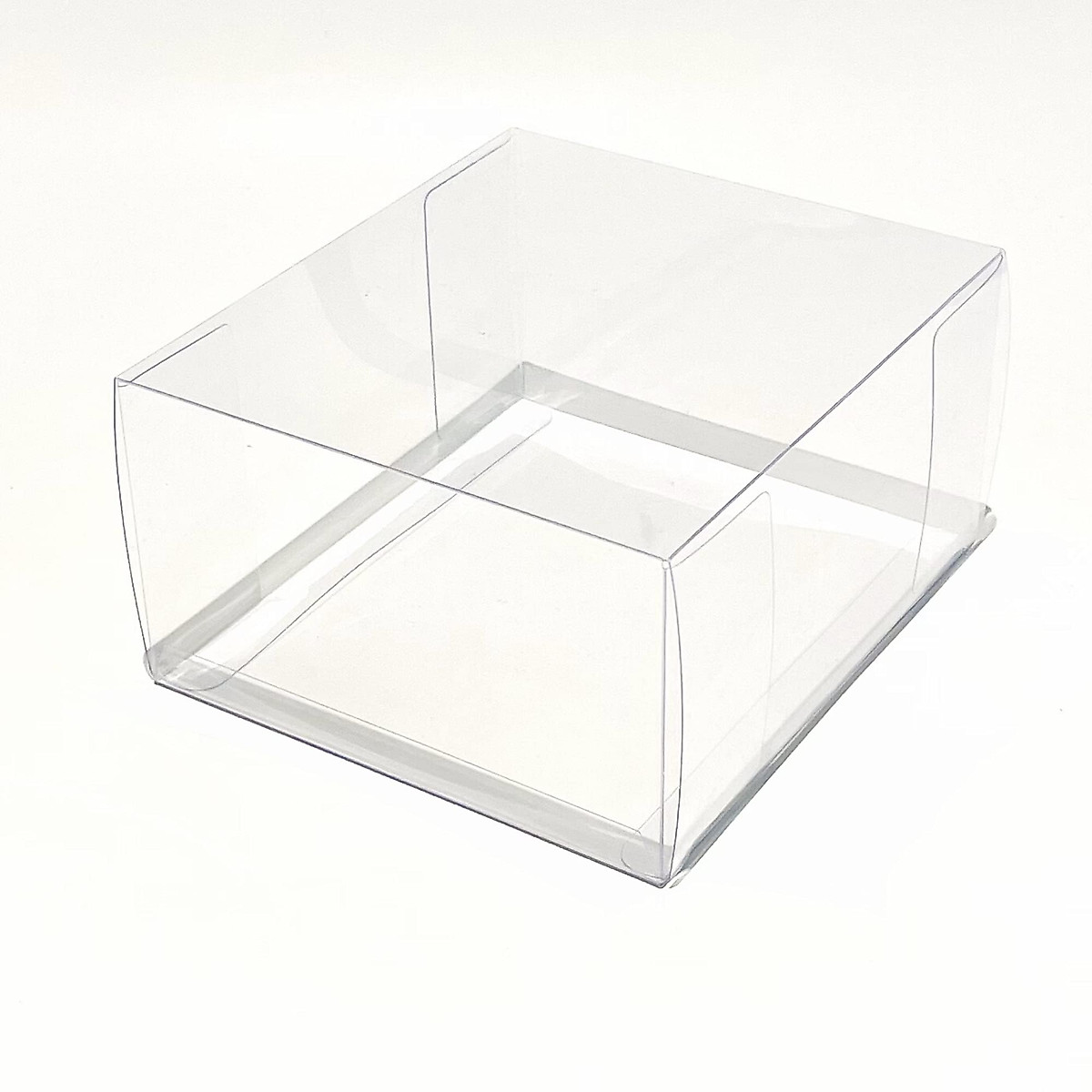 Pokemon Booster Box Protective Case (5 Pack) - Clear Plastic Display Box for Booster Box, Convenient, Stackable Storage Solution for Collectors Gifts Pokemon Cards Protector