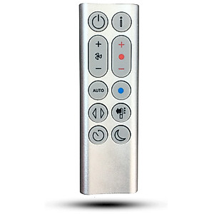 Replacement Remote Control Compatible for HP04 HP05 Dyson Pure Hot + Cool Purifying Fan Air Purifier/Heater (Silver)