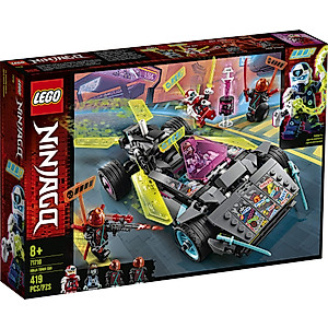 LEGO NINJAGO Ninja Tuner Car 71710 Toy Car for Kids Building Kit (419 Pieces)