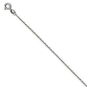 P3 POMPEII3 1 Ct Diamond Cross Pendant Necklace 18" 14k White Gold