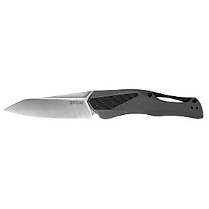 Kershaw Collateral Spear Point Pocket Knife, 3.4-in. Blade, SpeedSafe Assisted Opening, Frame Lock (5500)
