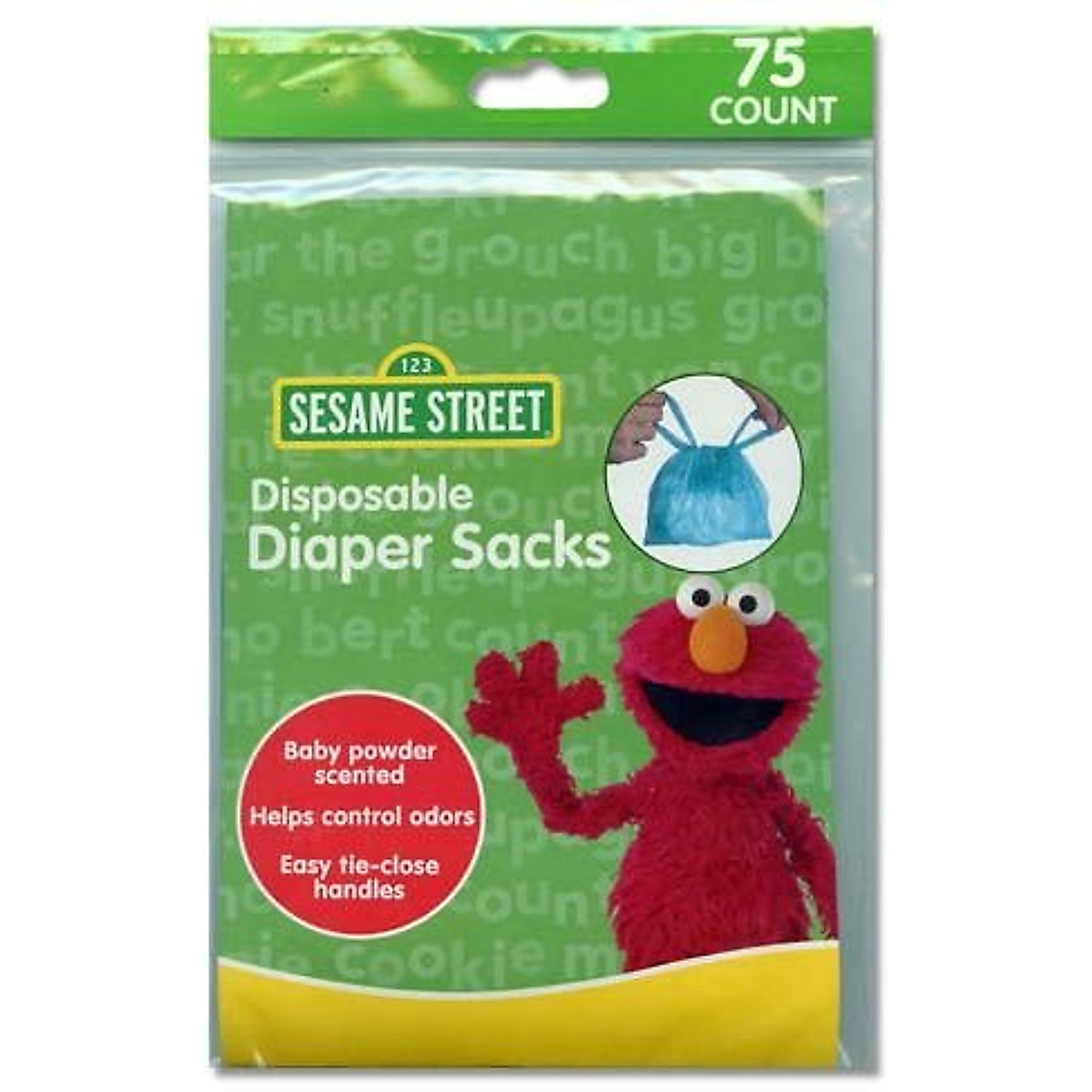 Blue Cross Diaper Sacks - 75 ct