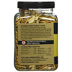 Gourmet Box Turtle Food Net Wt 8.25oz (254g)