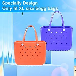 XANGNIER Clear Beach Bag Organizer Accessories for Bogg Bag XL,Waterproof TPU Insert Divider Storage Liner for X Large Bogg Bag