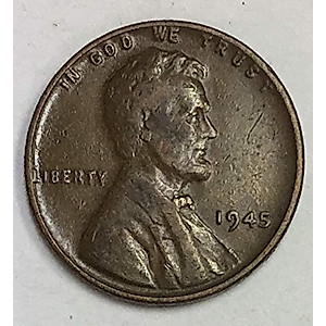 1945 P Lincoln Wheat Penny Average Circulated Good to Fine