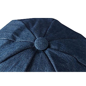 Qunson Women's Vintage Cotton Newsboy Cabbie Hat Cap