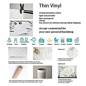 AIBIIN 7x5ft Let The Adventure Begin Backdrop Baby Shower Camper Birthday Wedding Photography Background Mountain Wilderness Adventure Woodland Animal Party Decorations Banner Photo Shoot Studio Props