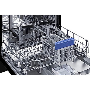 Summit Appliance DW243BADA 24" Wide Built-In Dishwasher, Black, ADA Compliant, Quite Performance, Touch Controls, Digital Display, Top Control Panel, Stainless Steel Interior, 8 Wash Programs