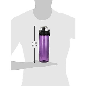 Thermos 24 Ounce Tritan Hydration Bottle with Meter, Purple